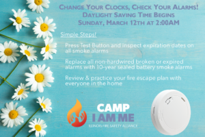 Daylight Saving Time Reminder Carries New Fire Safety Message ...