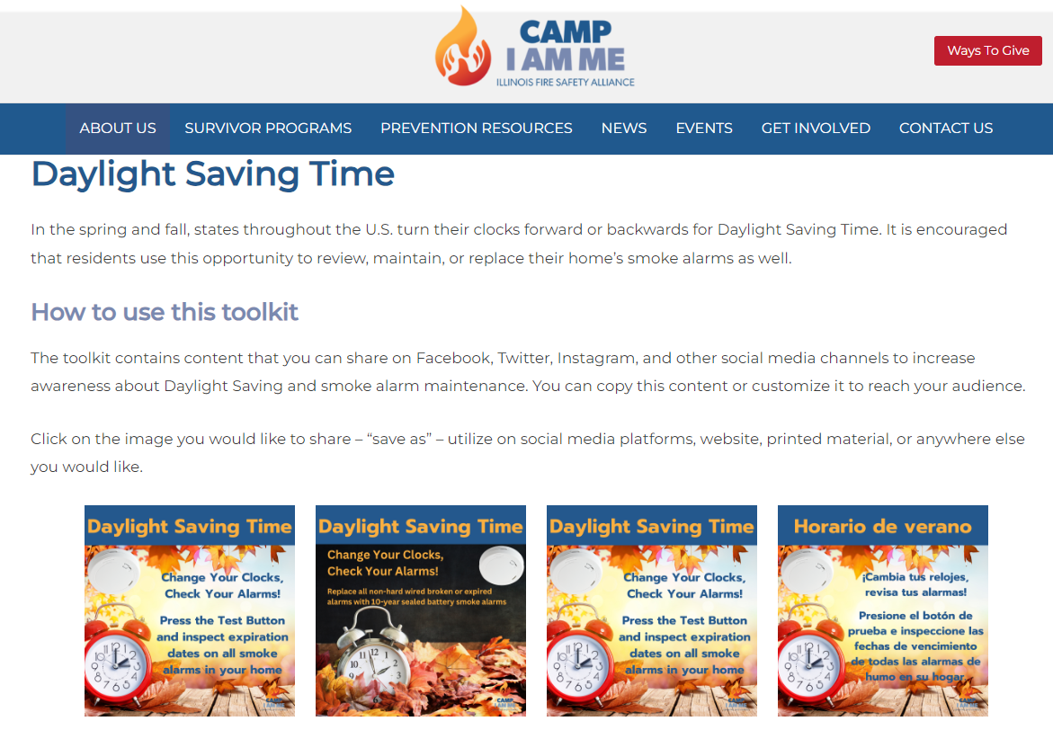 Harness the Power of Social Media to Promote Fire Safety and Burn ...