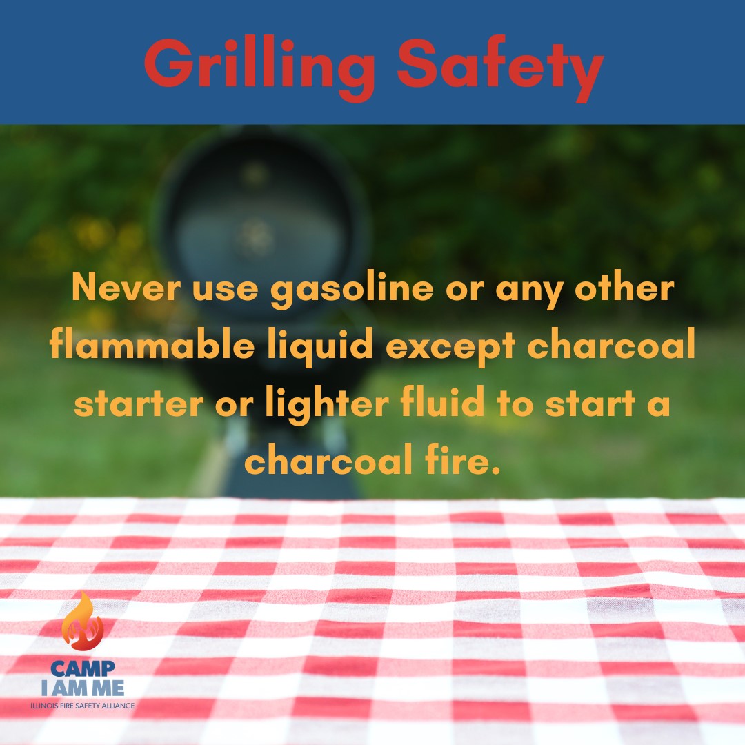 Outdoor Grilling Safety – Illinois Fire Safety Alliance