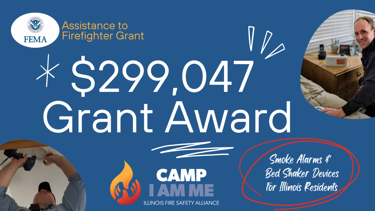 Camp I Am Me Receives FEMA Assistance to Firefighter Grant Award of ...